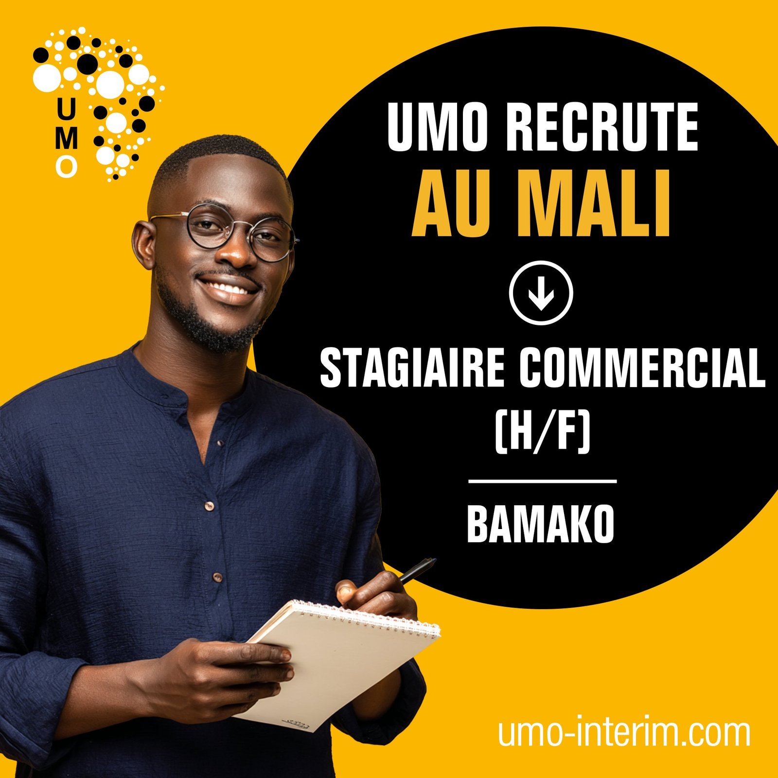 UMO RECRUTE STAGIAIRE COMMERCIAL H/F - Y'a bara | Offres d'Emplois et Stages