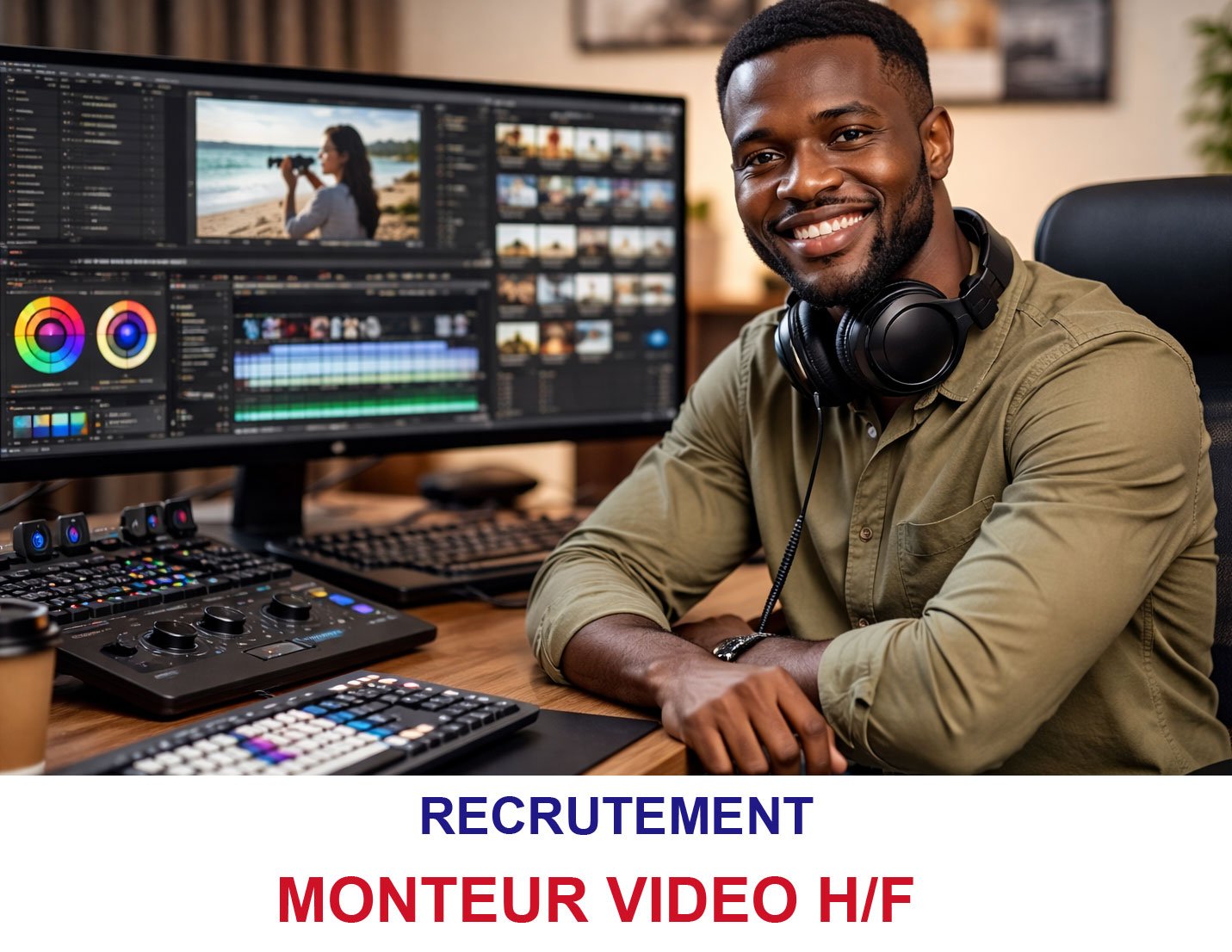 MSK CREATION RECRUTE MONTEUR VIDEO H/F - Y'a bara | Offres d'Emplois et ...